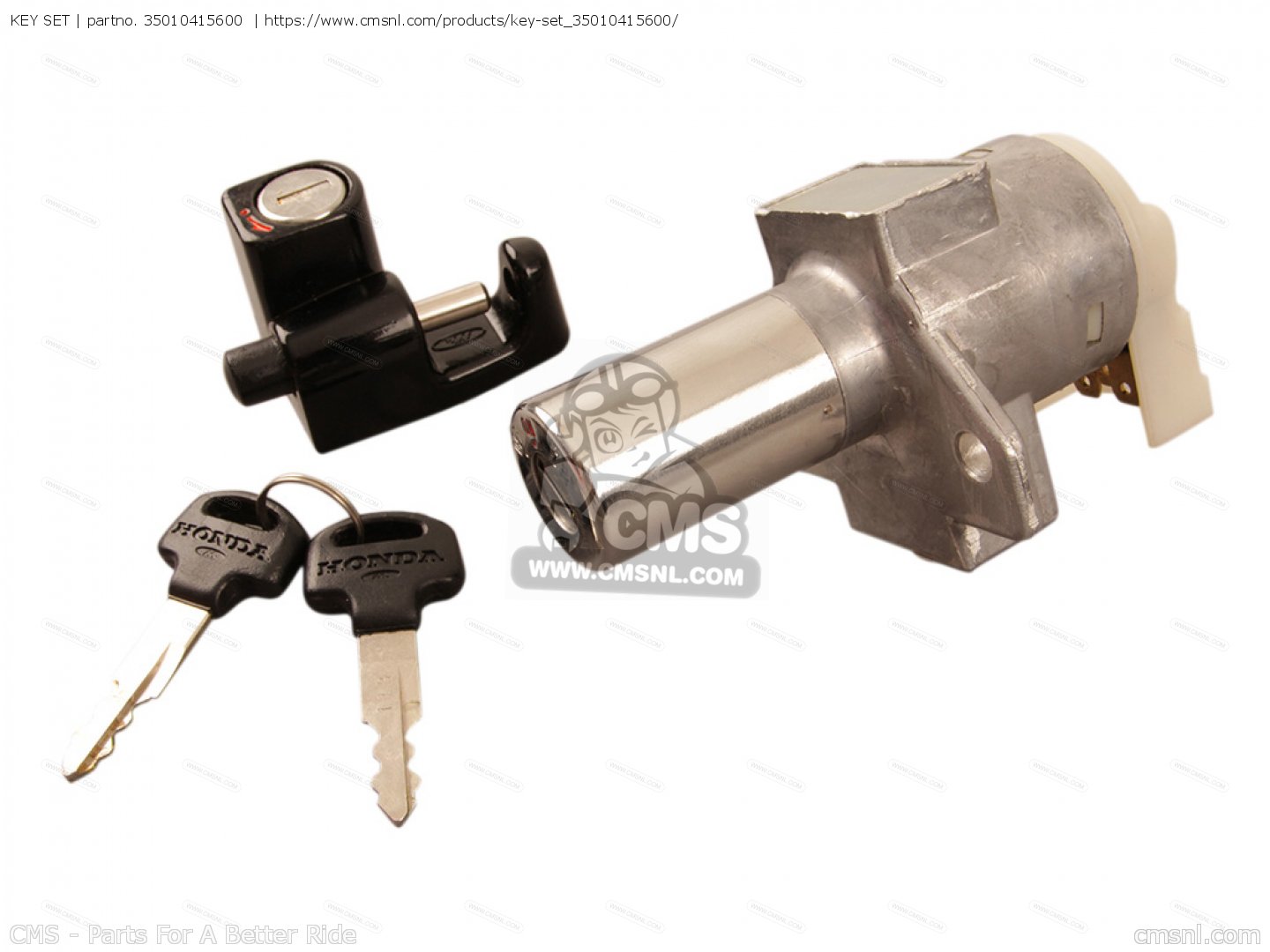 35010415600: Key Set Honda - buy the 35010-415-600 at CMSNL