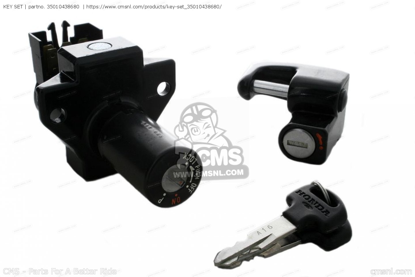 35010438680: KEY SET Honda - buy the 35010-438-680 at CMSNL