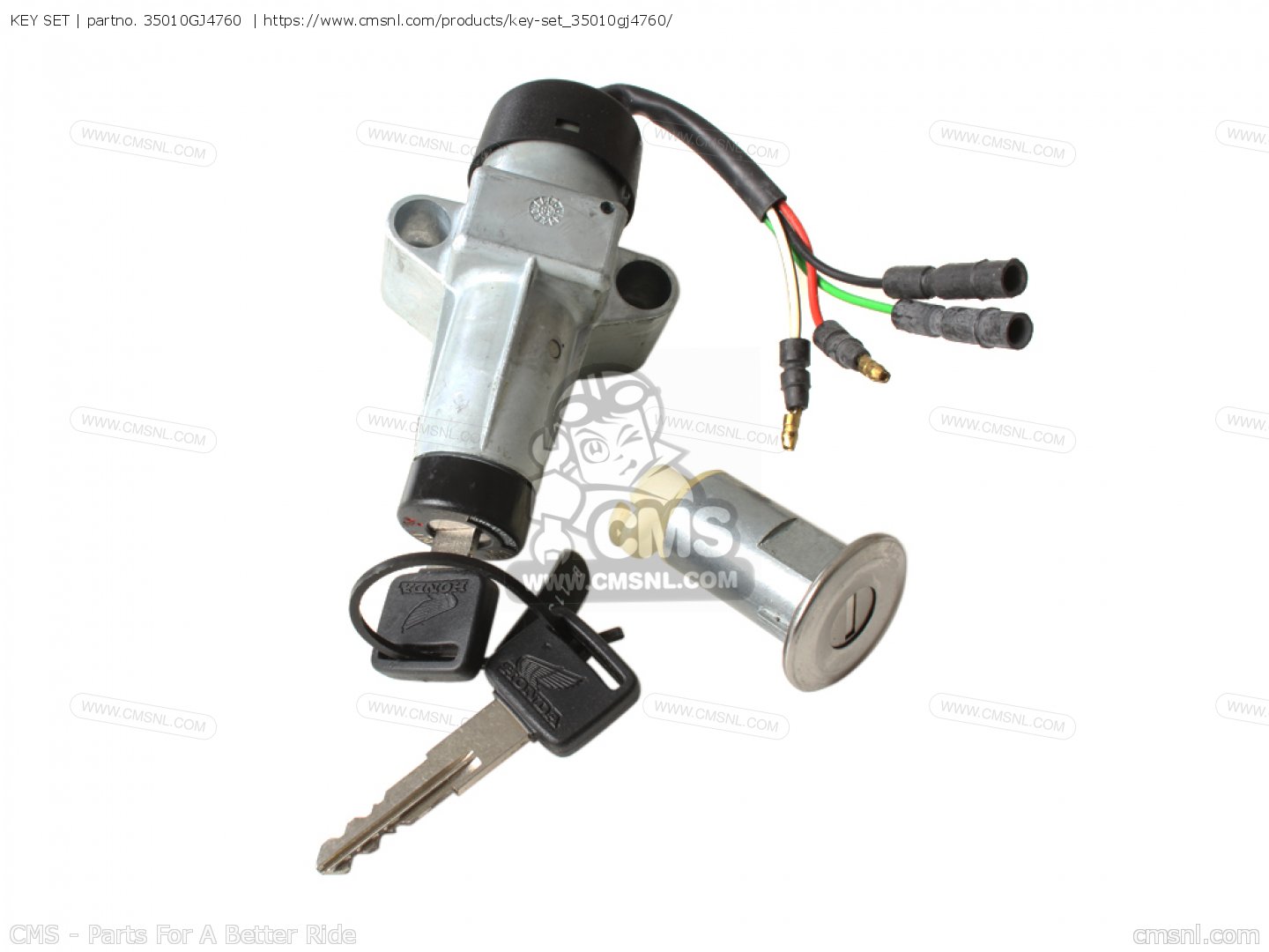 35010GJ4760: Key Set Honda - buy the 35010-GJ4-760 at CMSNL