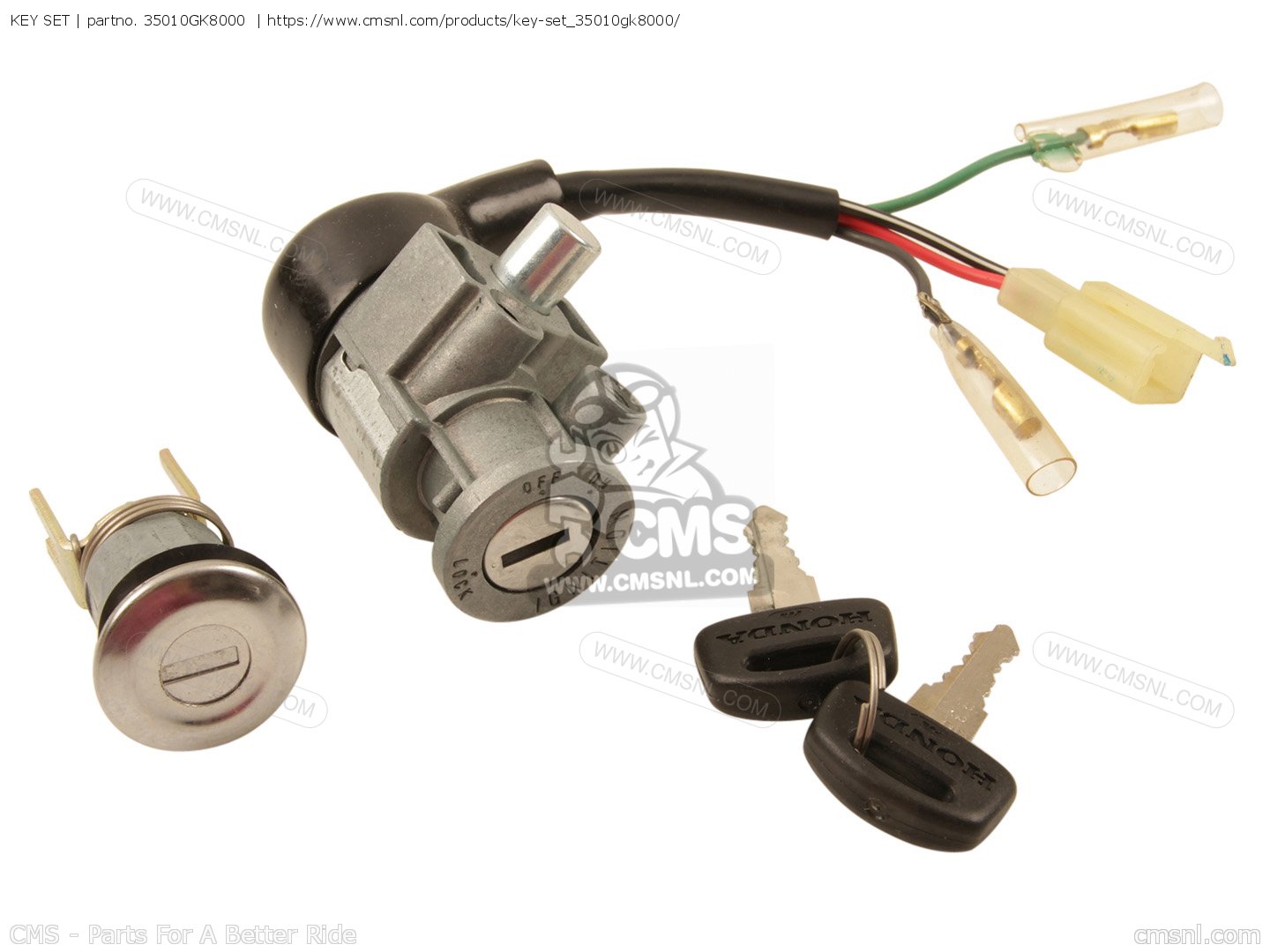 KEY SET for Honda - order at CMSNL