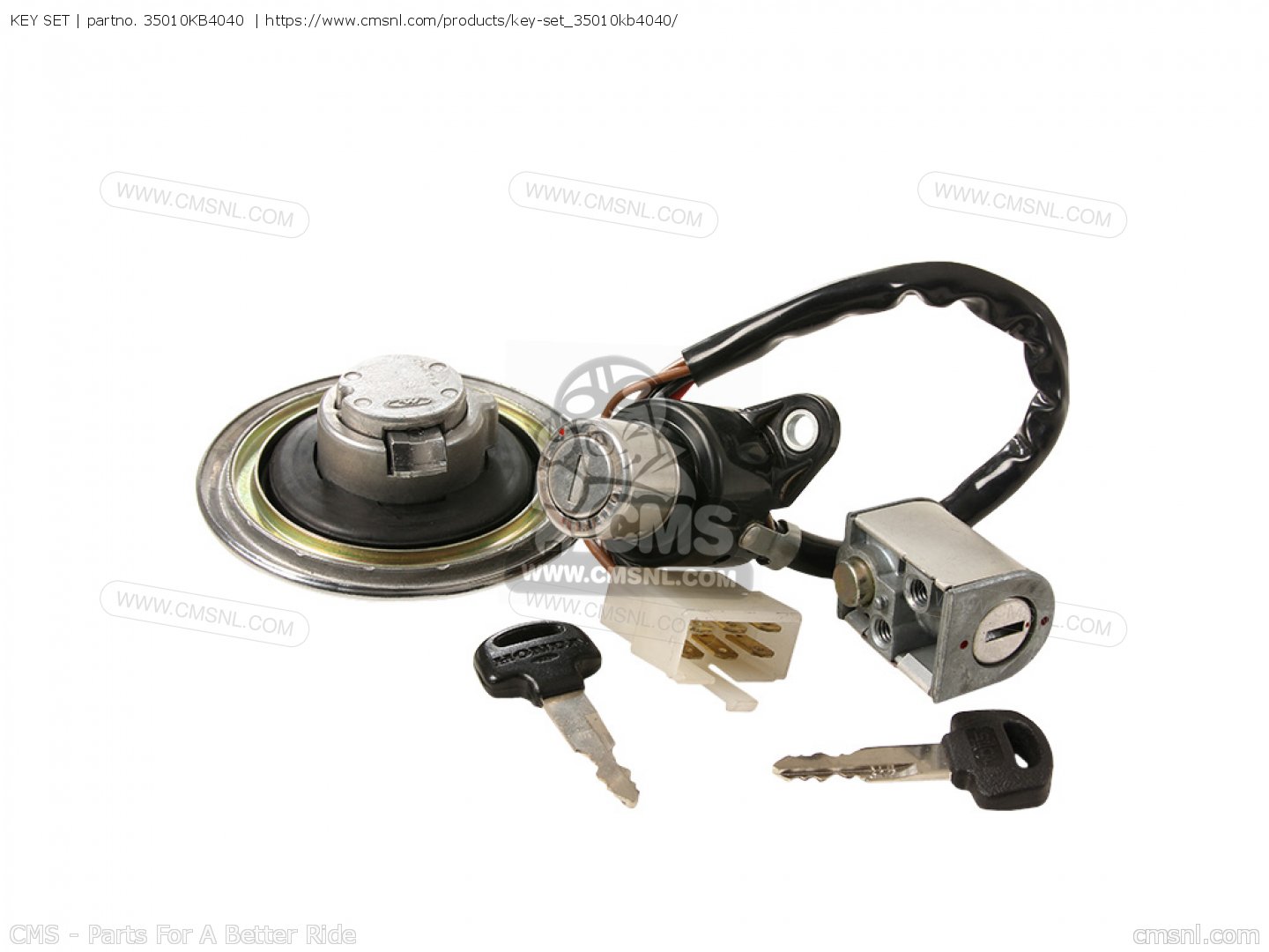 35010KB4040: KEY SET Honda - buy the 35010-KB4-040 at CMSNL