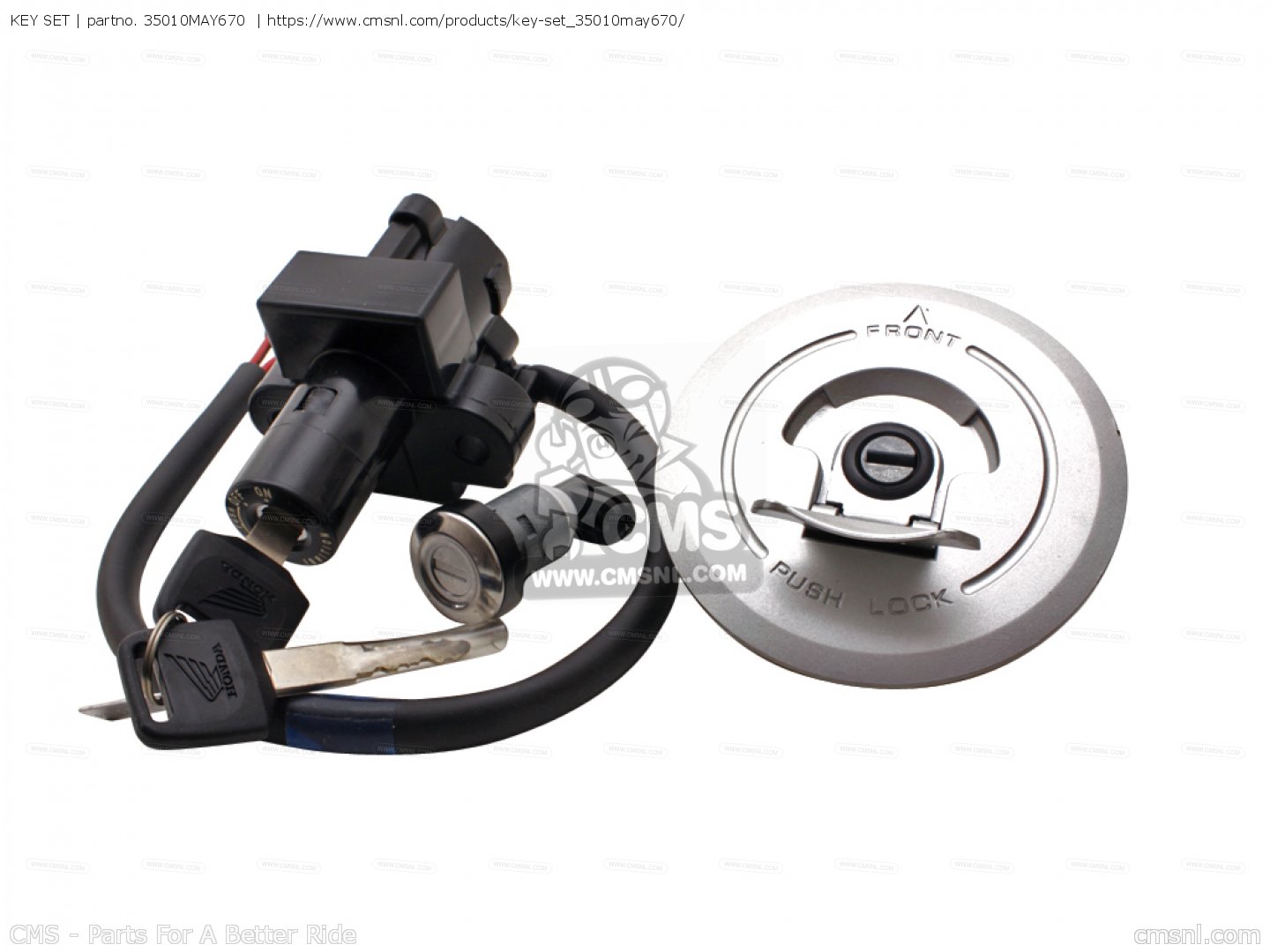 35010MAY670: KEY SET Honda - buy the 35010-MAY-670 at CMSNL