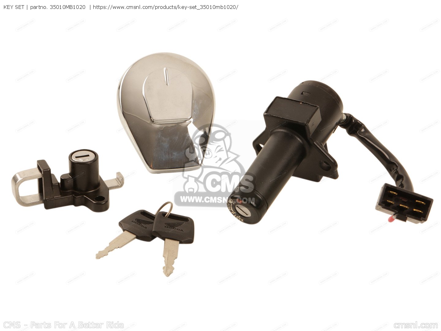 35010MB1020: KEY SET Honda - buy the 35010-MB1-020 at CMSNL