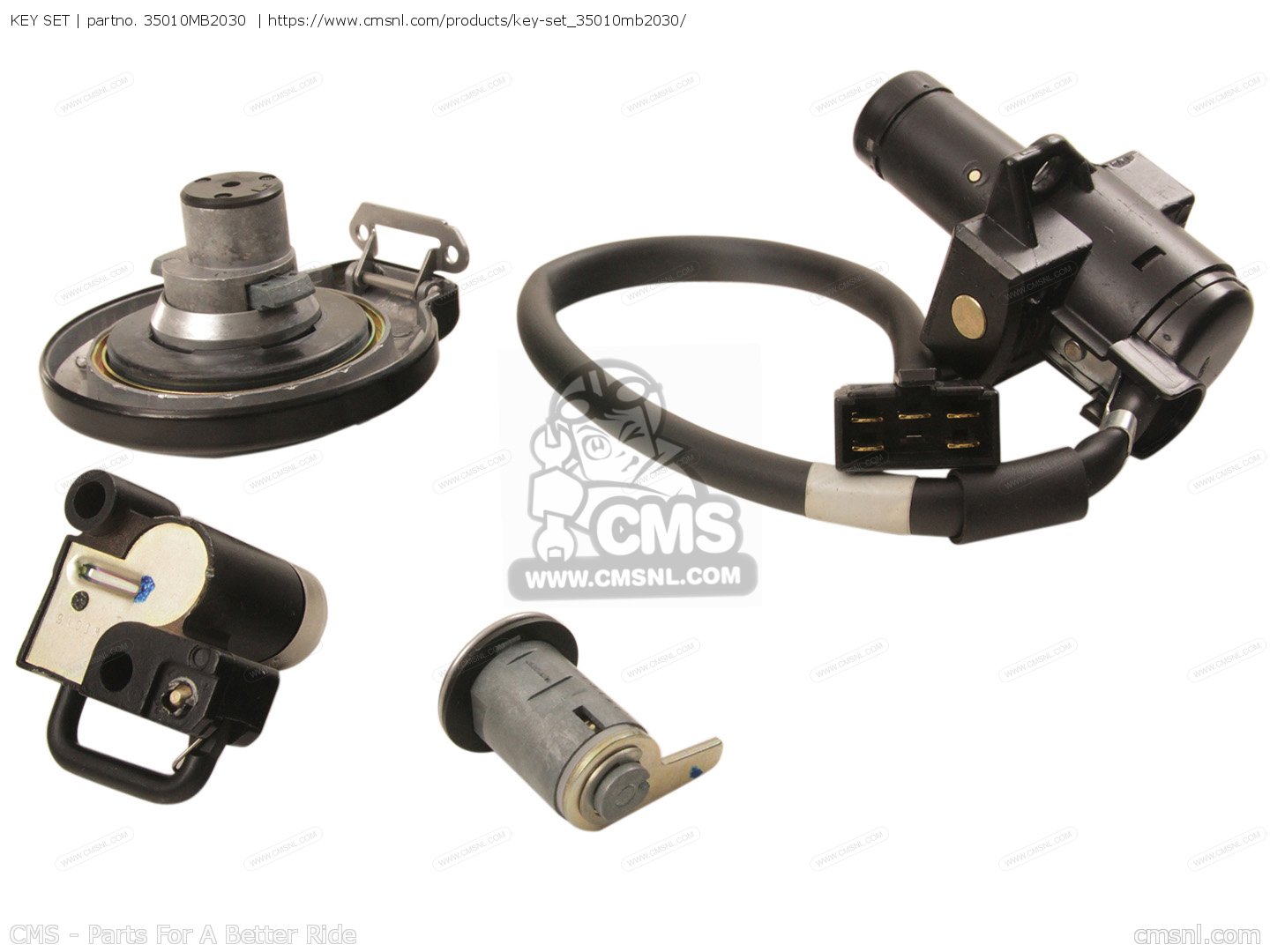 35010MB2030: Key Set Honda - buy the 35010-MB2-030 at CMSNL