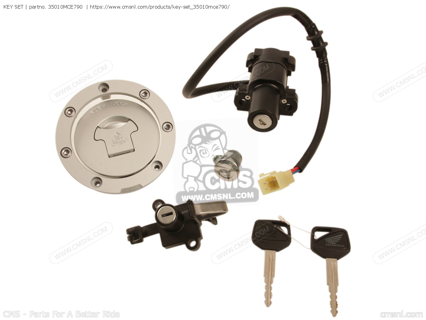 35010MCE790: KEY SET Honda - buy the 35010-MCE-790 at CMSNL