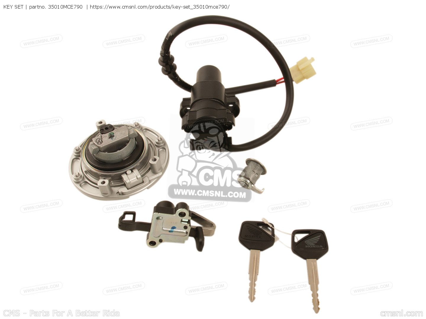 35010MCE790: KEY SET Honda - buy the 35010-MCE-790 at CMSNL