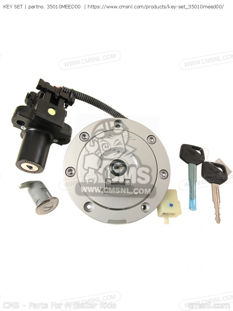 35010MEED00: KEY SET Honda - buy the 35010-MEE-D00 at CMSNL