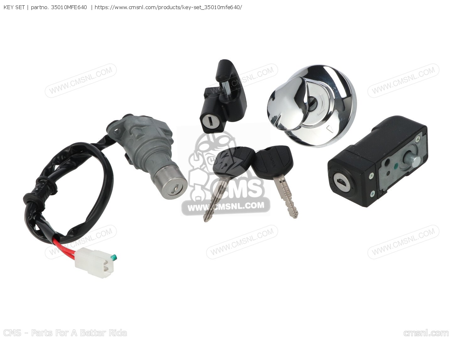 35010MFE640: KEY SET Honda - buy the 35010-MFE-640 at CMSNL