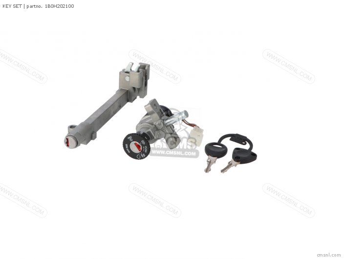 1B0H202100: KEY SET Yamaha - buy the 1B0-H2021-00-00 at CMSNL