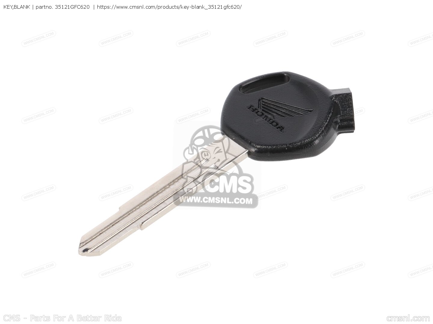 35121GFC620: KEY,BLANK Honda - buy the 35121-GFC-620 at CMSNL