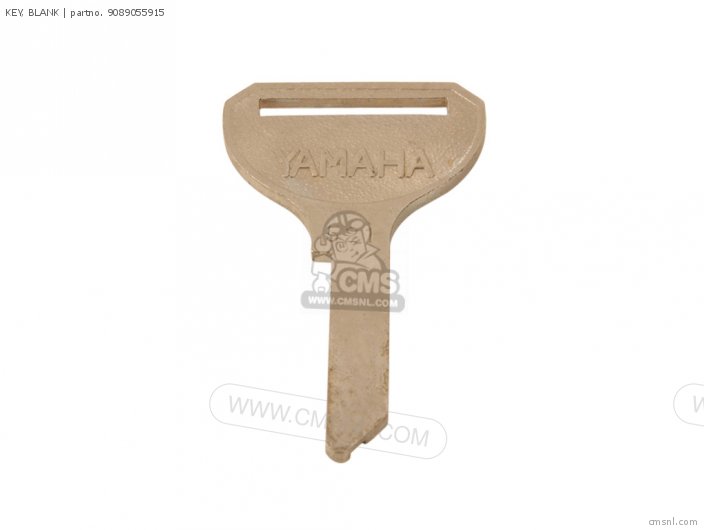 9089055915: Key, Blank Yamaha - buy the 90890-55915 at CMSNL