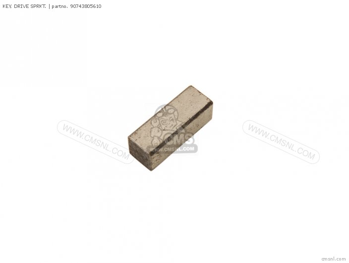 90743805610: Key, Drive Sprkt. Honda - buy the 90743-805-610 at CMSNL