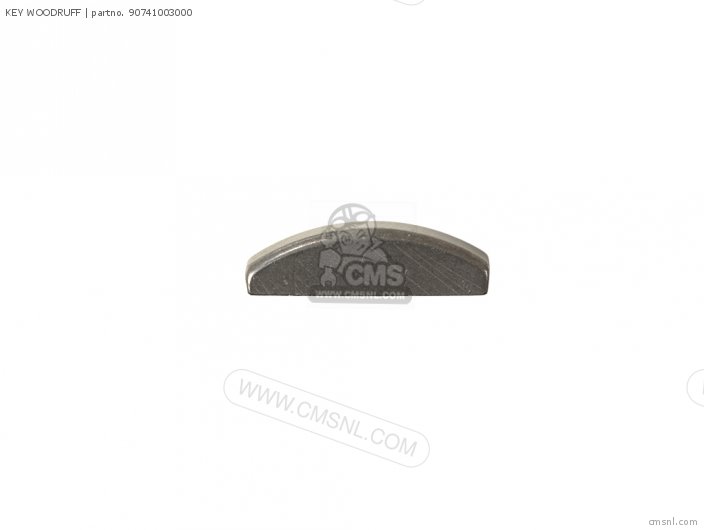 90741003000: Key, Woodruff Honda - buy the 90741-003-000 at CMSNL