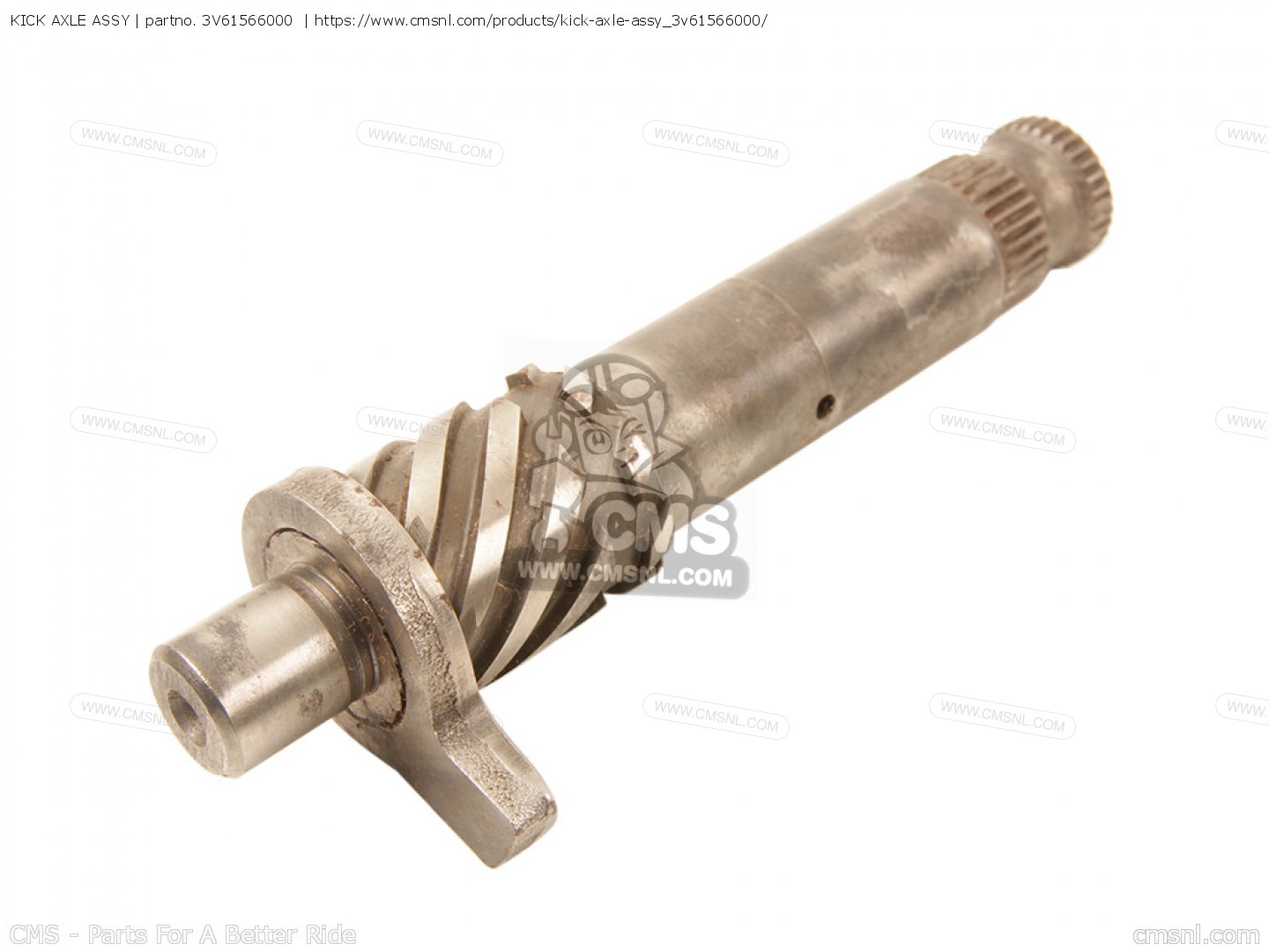3V61566000: KICK AXLE ASSY Yamaha - buy the 3V6-15660-00-00 at CMSNL
