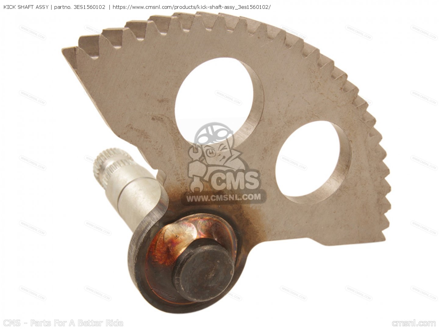 3ES1560102: KICK SHAFT ASSY Yamaha - buy the 3ES-15601-02-00 at CMSNL