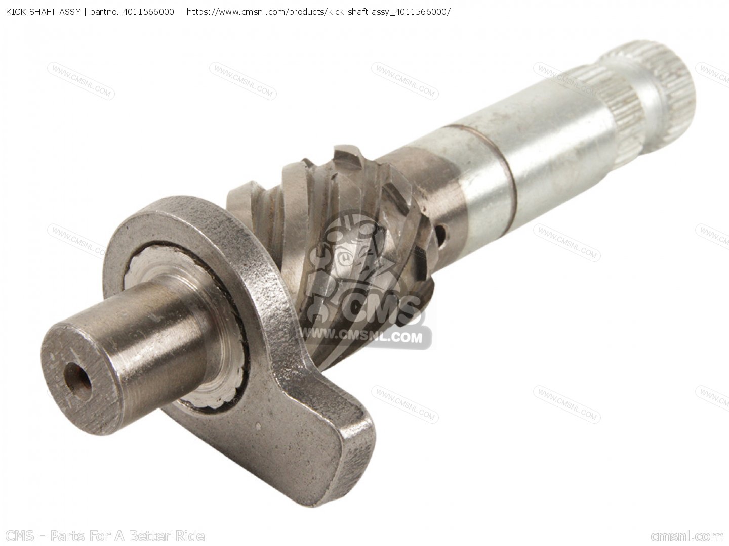 4011566000: KICK SHAFT ASSY Yamaha - buy the 401-15660-00-00 at CMSNL