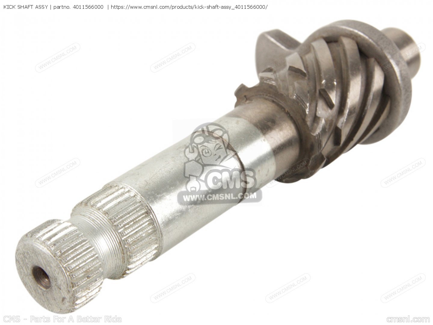 4011566000: KICK SHAFT ASSY Yamaha - buy the 401-15660-00-00 at CMSNL