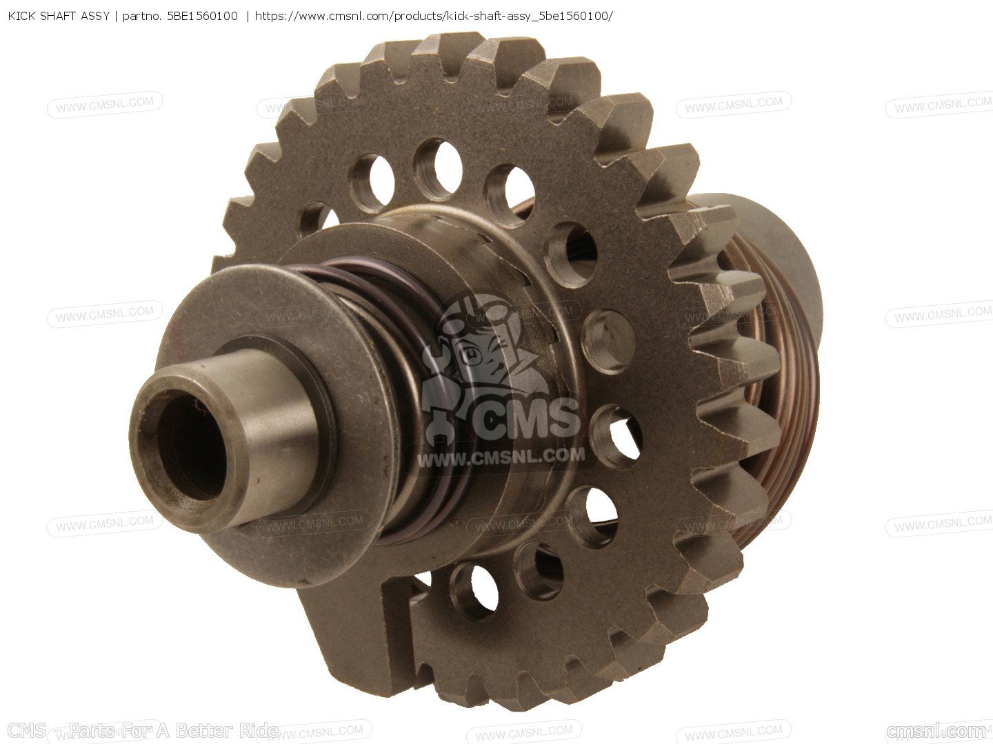 5BE1560100: KICK SHAFT ASSY Yamaha - buy the 5BE-15601-00-00 at CMSNL