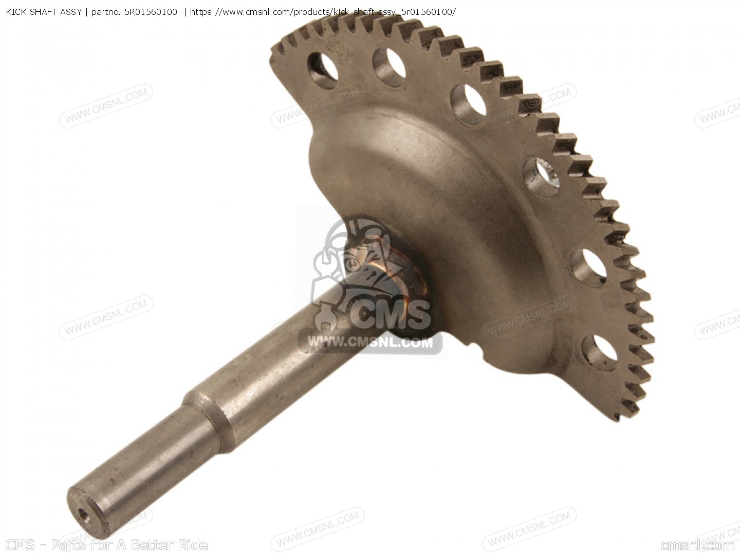 KICK SHAFT ASSY for DT50MX 1986 1RE FRANCE 261RE-351F1 - order at CMSNL
