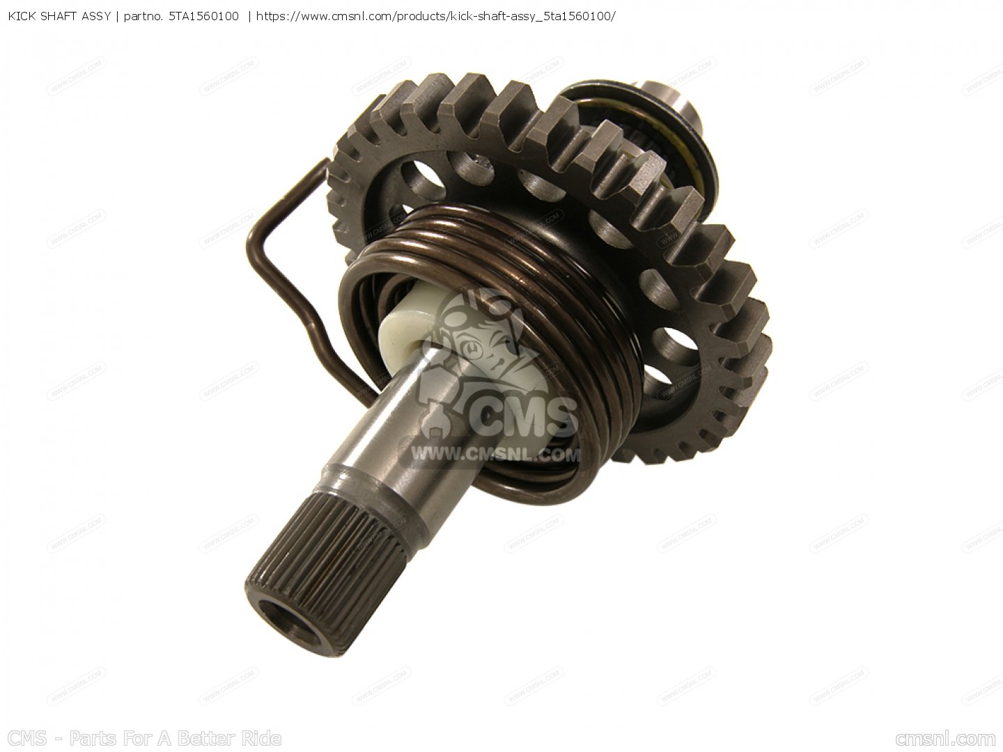 5TA1560100: KICK SHAFT ASSY Yamaha - buy the 5TA-15601-00-00 at CMSNL