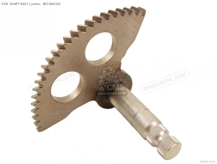 3ES1560102: KICK SHAFT ASSY Yamaha - buy the 3ES-15601-02-00 at CMSNL