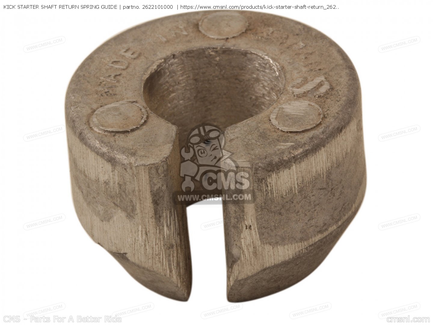 2622101000: KICK STARTER SHAFT RETURN SPRING GUIDE Suzuki - buy the ...