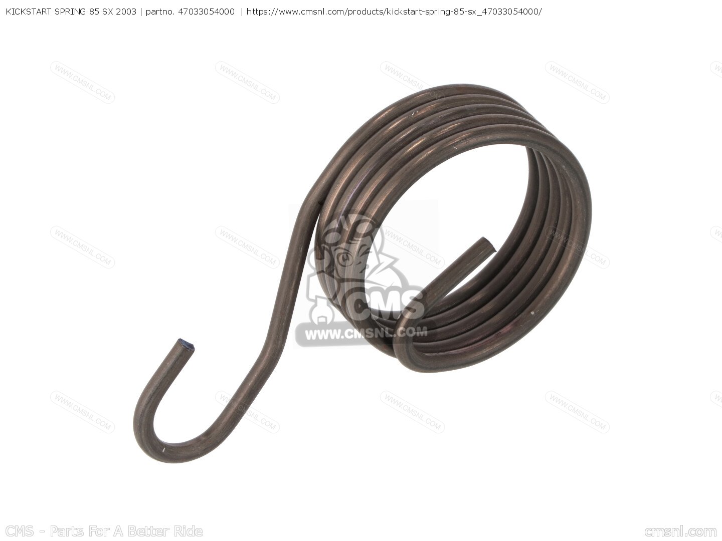 47033054000: KICKSTART SPRING 85 SX 2003 KTM - buy the 47033054000 at CMSNL