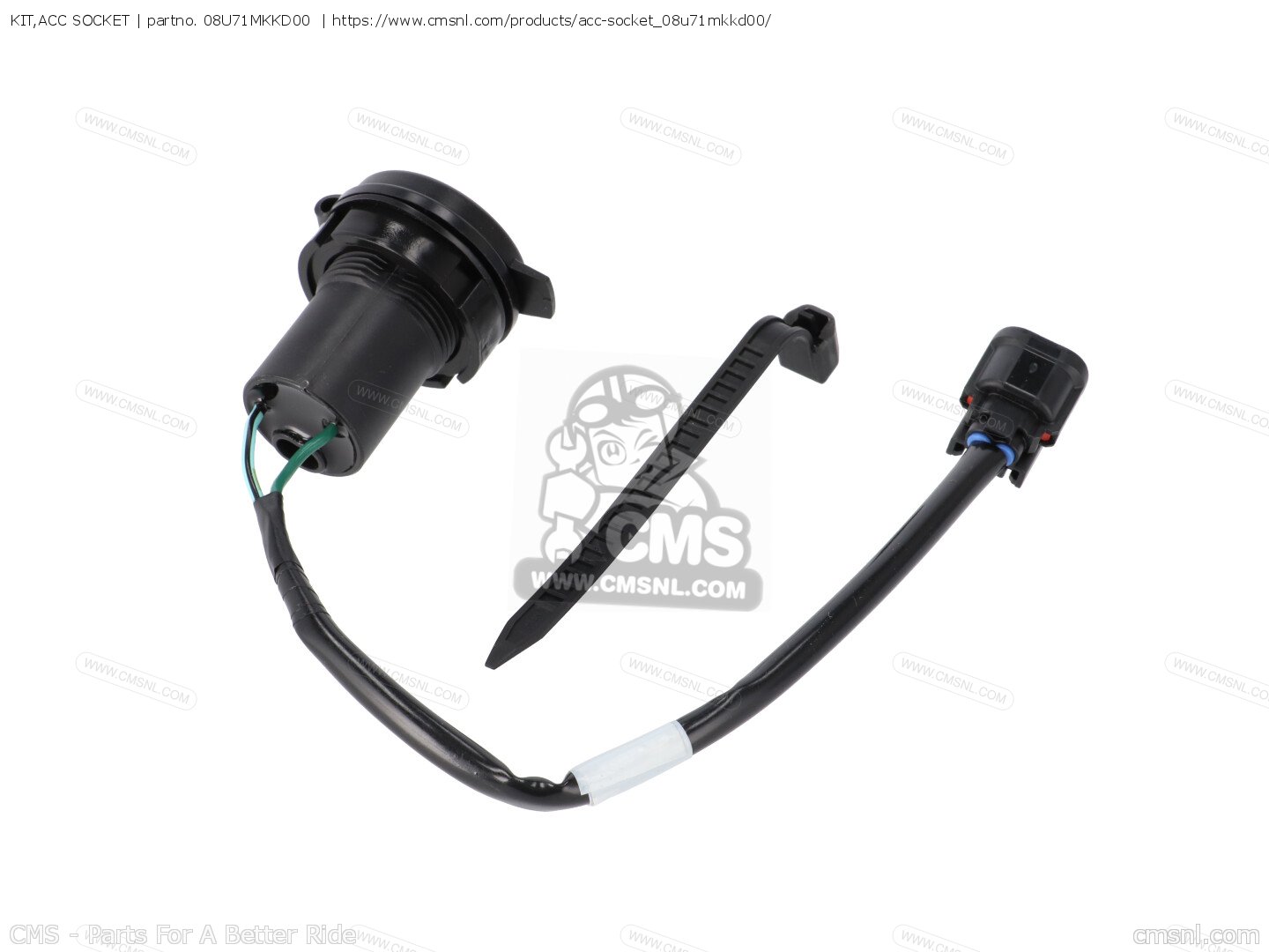 08U71-MKK-D00 Kit,Acc Socket, 08U71MKKD00 Honda