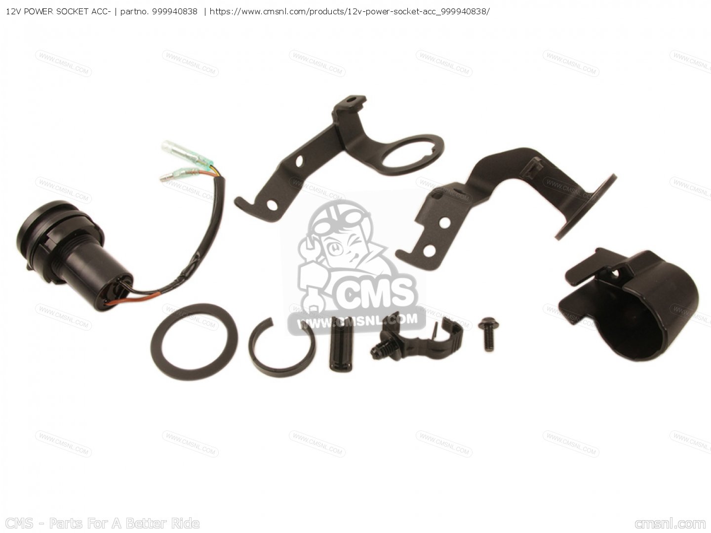 999940838: Kit-accessory,12v Pow Kawasaki - buy the 99994-0838 at CMSNL