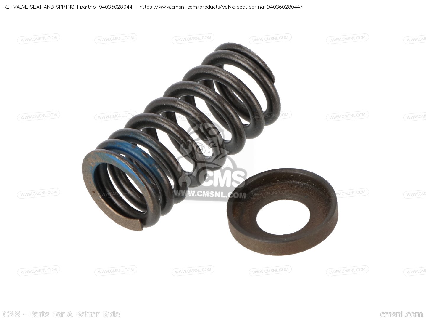 94036028044: KIT VALVE SEAT AND SPRING KTM - buy the 94036028044 at CMSNL