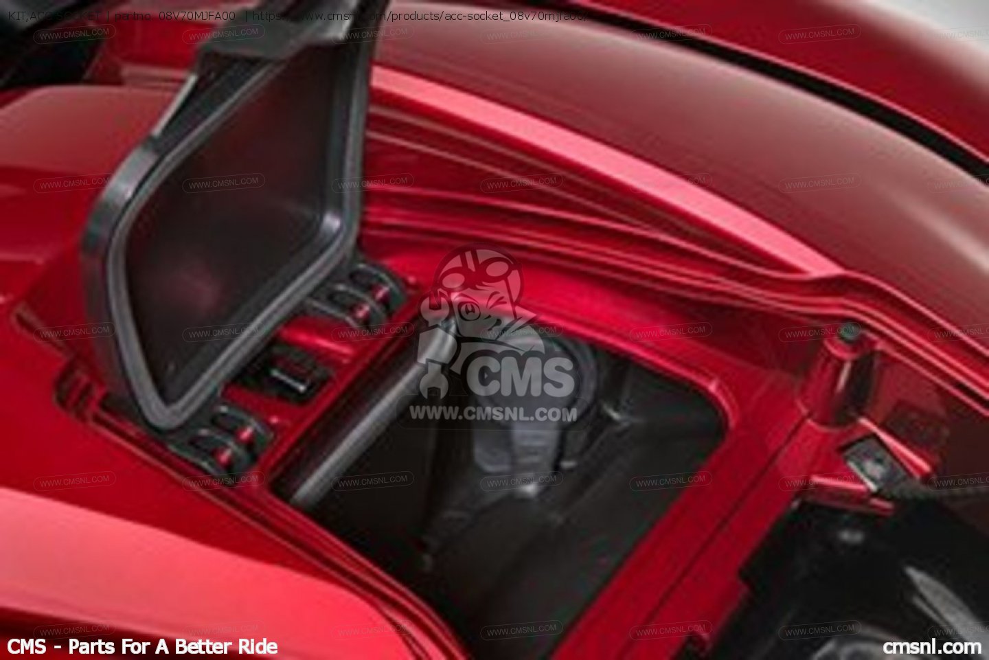 08V70MJFA00: KIT,ACC SOCKET Honda - buy the 08V70-MJF-A00 at CMSNL