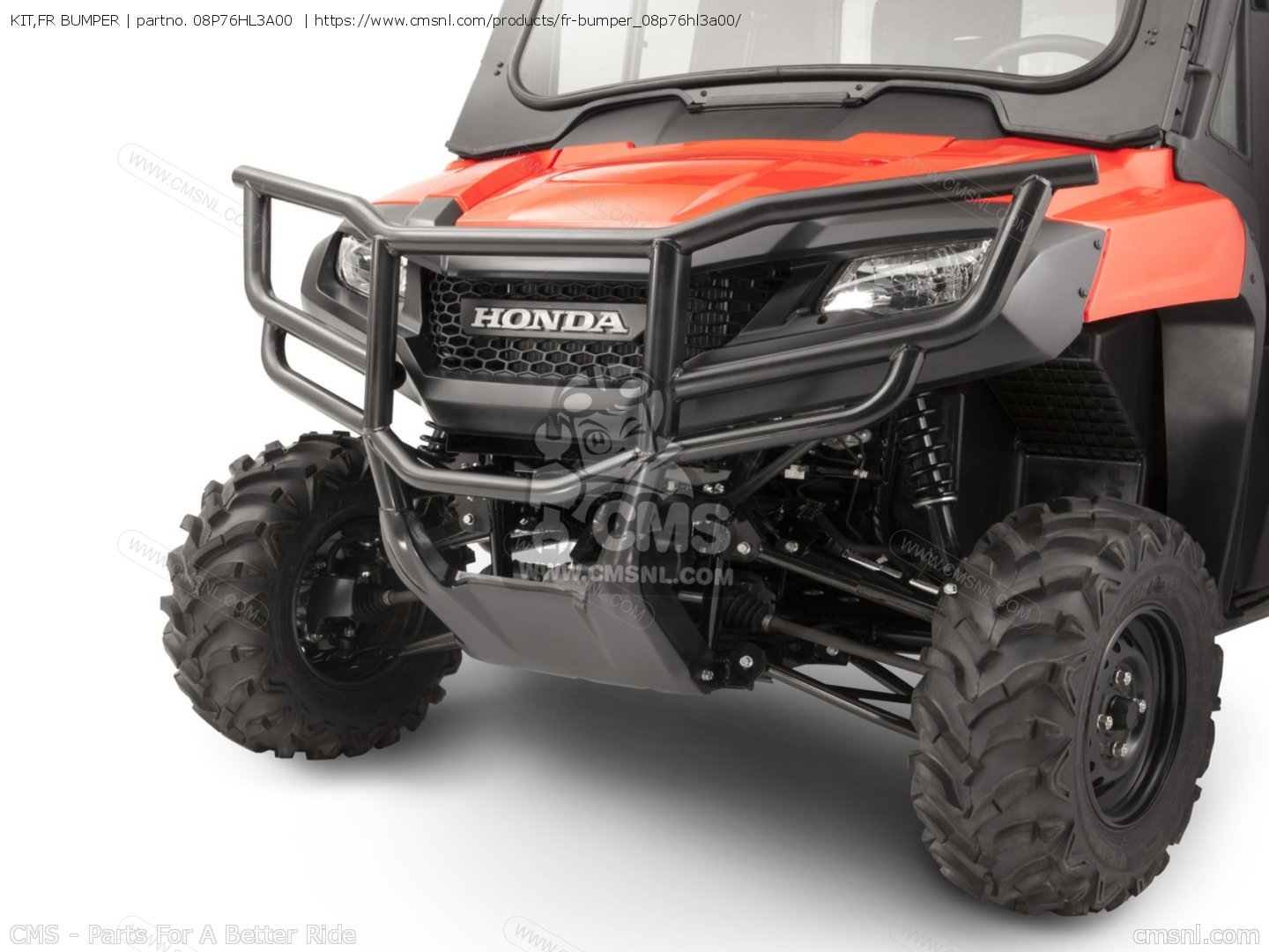 08P76HL3A00: Kit,fr Bumper Honda - buy the 08P76-HL3-A00 at CMSNL