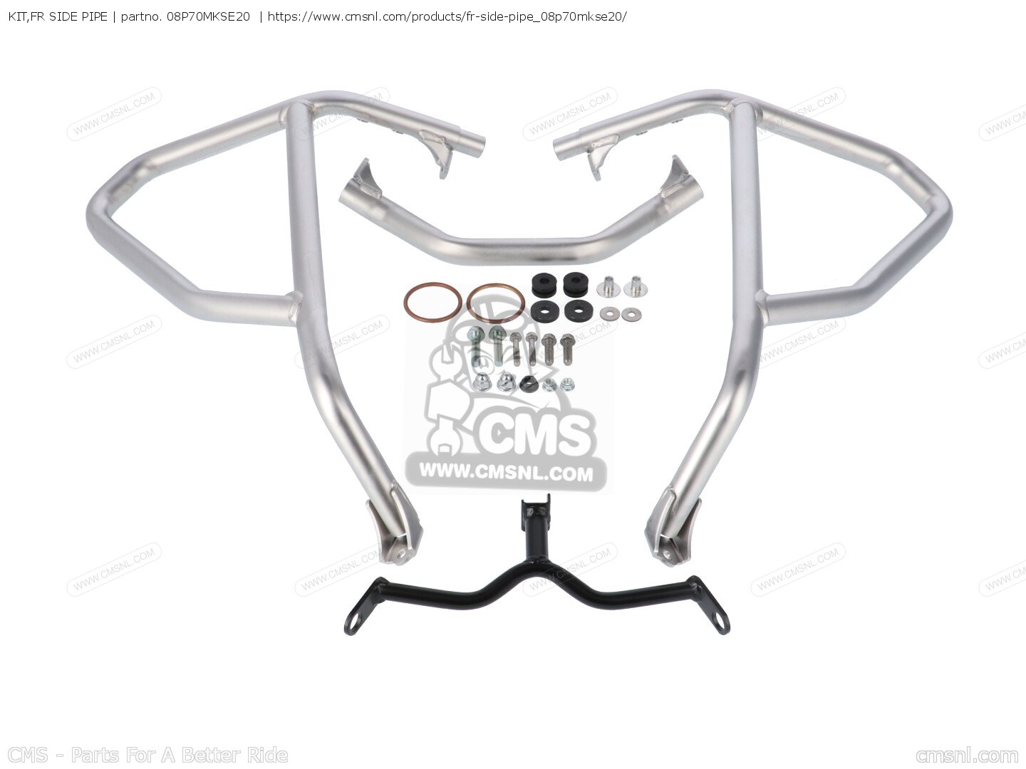 08P70MKSE20: Kit,fr Side Pipe Honda - buy the 08P70-MKS-E20 at CMSNL