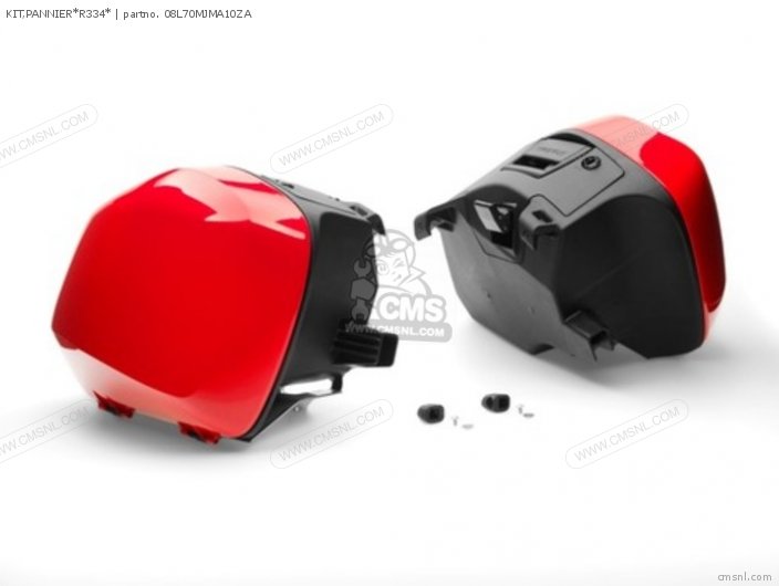 08L70MJMA10ZA: KIT,PANNIER*R334* Honda - buy the 08L70-MJM-A10ZA at CMSNL