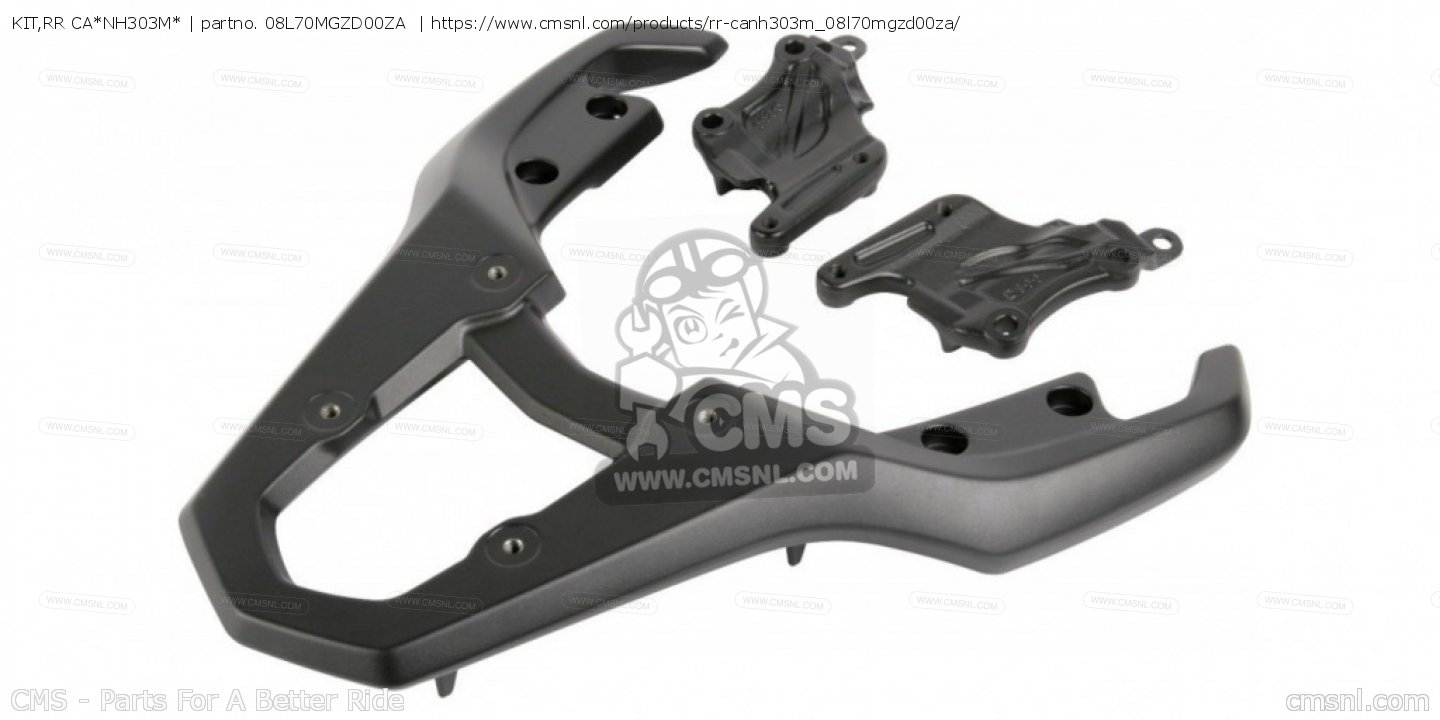 08L70MGZD00ZA: KIT,RR CA*NH303M* Honda - buy the 08L70-MGZ-D00ZA at CMSNL