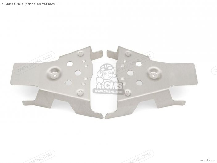 08P70HR6A60: KIT,RR GUARD Honda - buy the 08P70-HR6-A60 at CMSNL