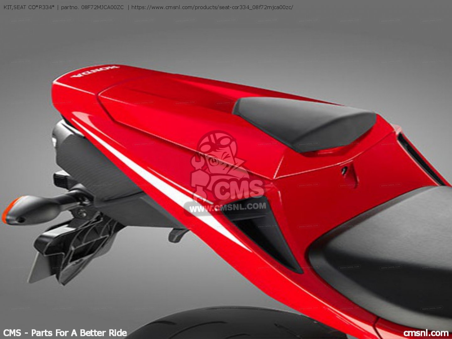 08F72MJCA00ZC: Kit,seat Co*r334* Honda - buy the 08F72-MJC-A00ZC at CMSNL