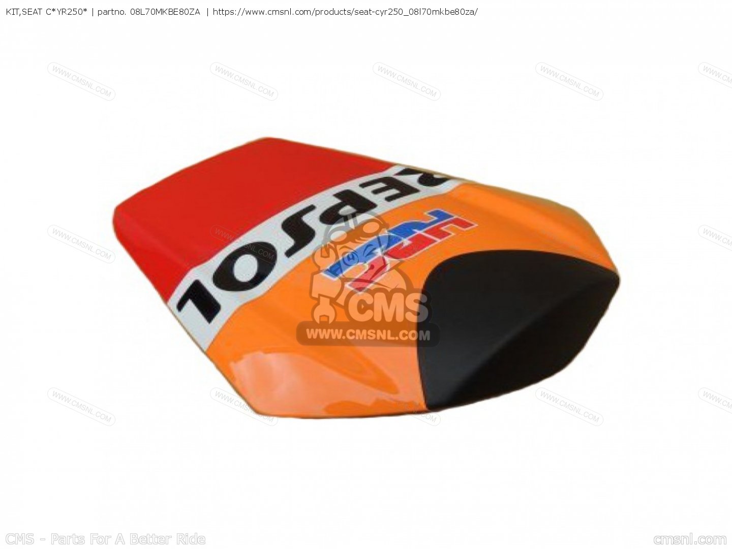 08L70MKBE80ZA: Kit,seat C*yr250* Honda - buy the 08L70-MKB-E80ZA at CMSNL