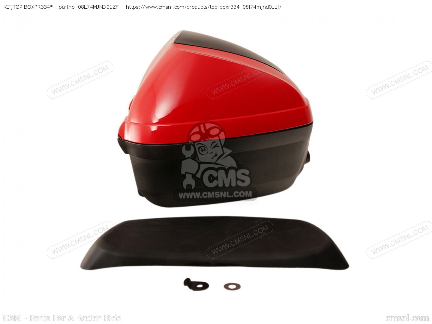 08L74MJND01ZF: KIT,TOP BOX*R334* Honda - buy the 08L74-MJN-D01ZF at CMSNL