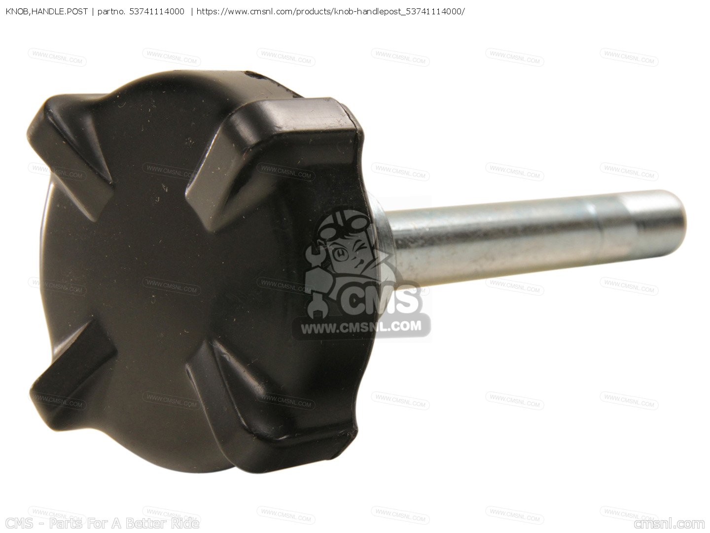 KNOB,HANDLE.POST for Honda - order at CMSNL