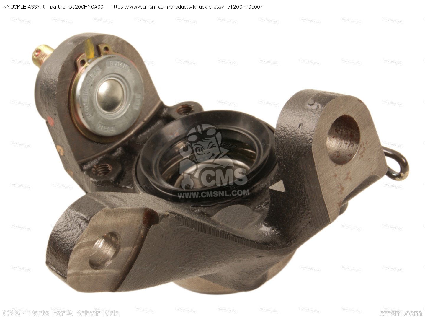 51200HN0A00: Knuckle Assy,r Honda - buy the 51200-HN0-A00 at CMSNL