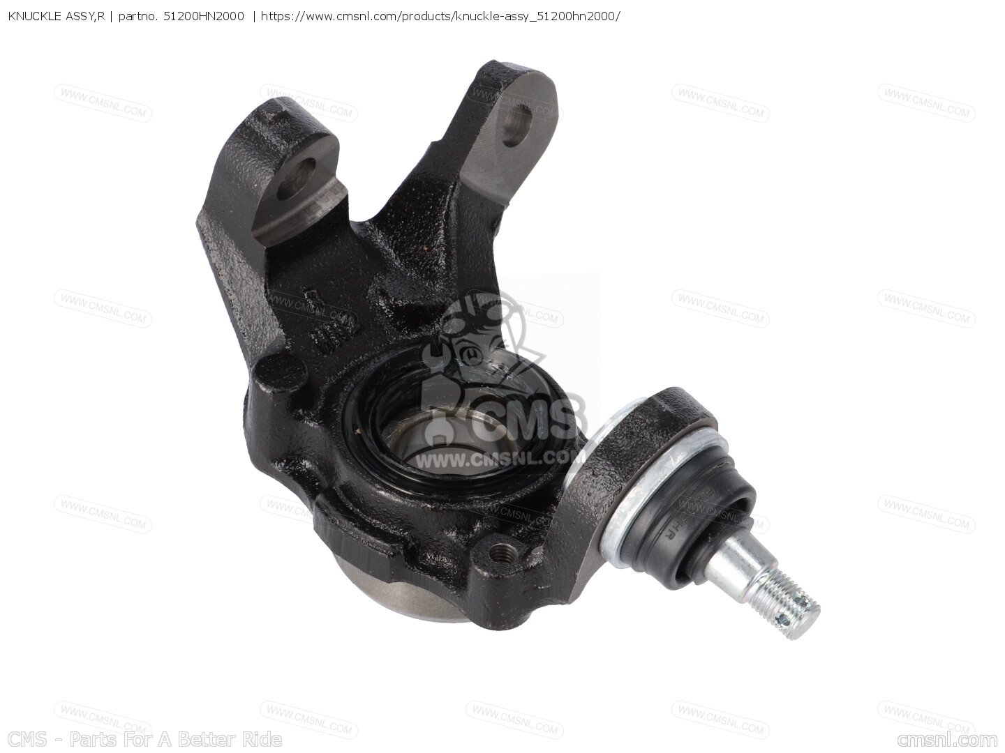 51200HN2000: KNUCKLE ASSY,R Honda - buy the 51200-HN2-000 at CMSNL