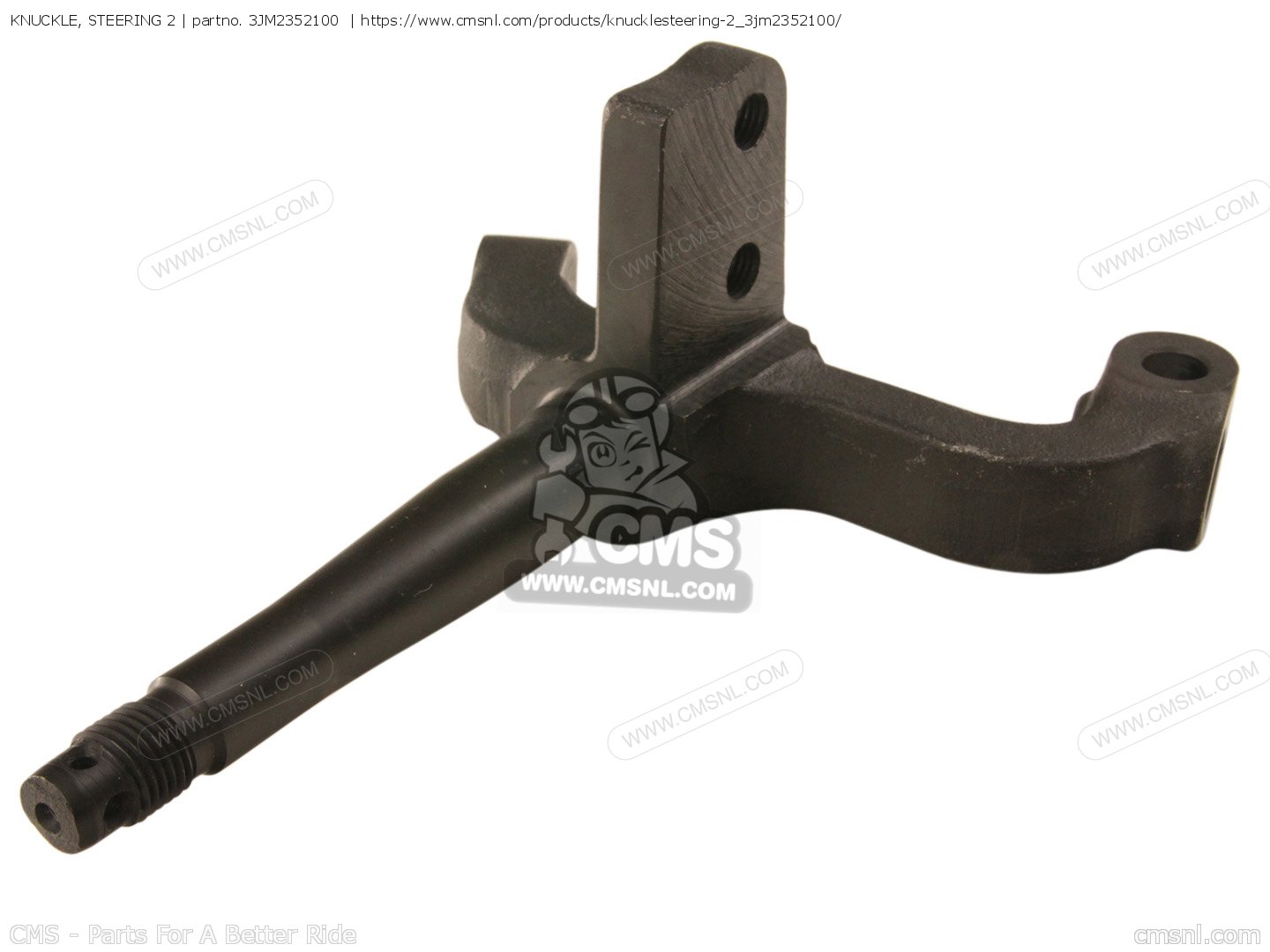 3JM2352100: KNUCKLE, STEERING 2 Yamaha - buy the 3JM-23521-00-00 at CMSNL