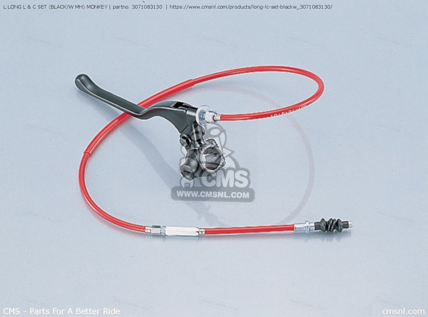 3071083130: L Long L & C Set (black/w Mh) Monkey Kitaco - buy the 307 ...