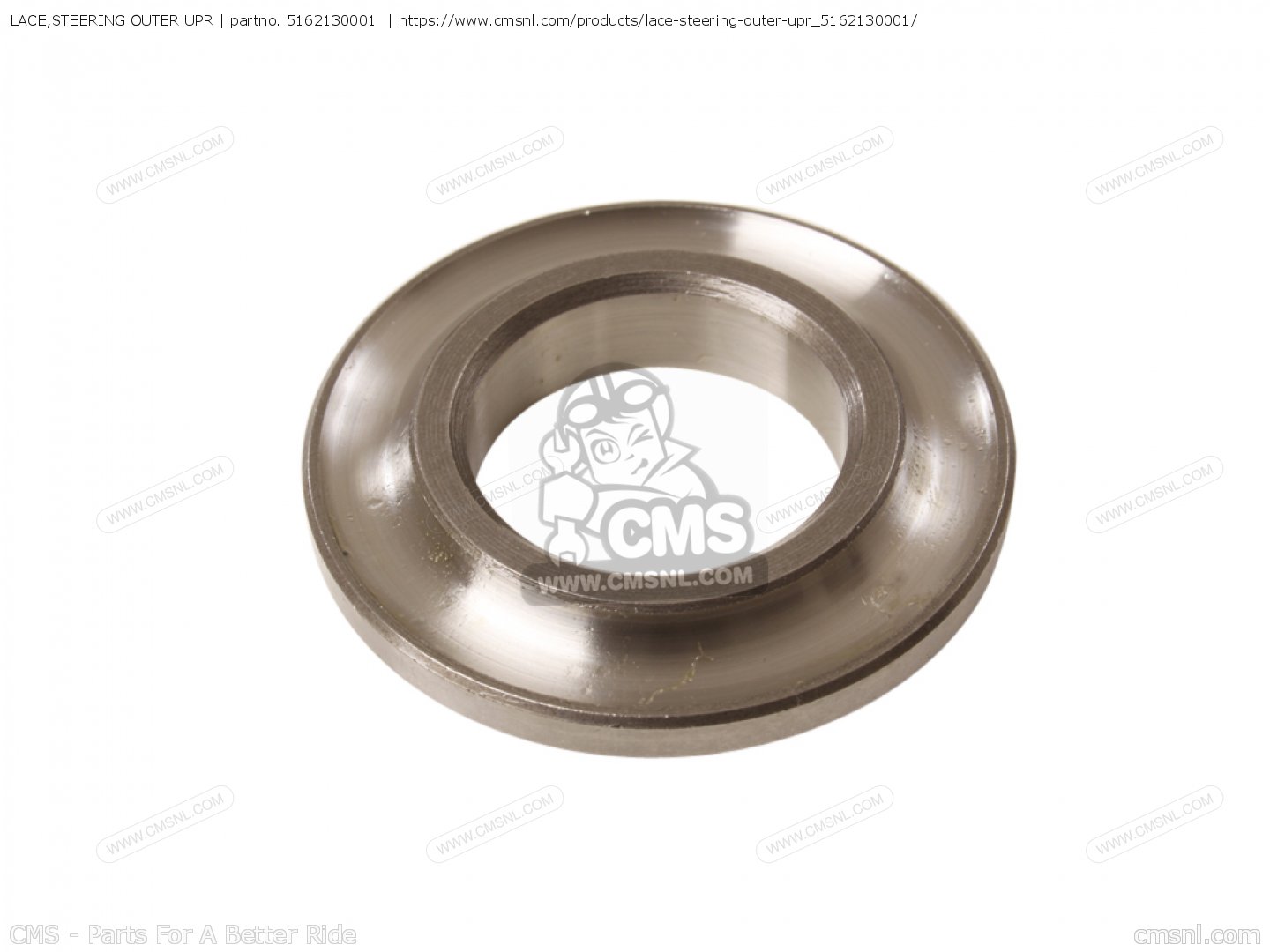 5162130001: LACE,STEERING OUTER UPR Suzuki - buy the 51621-30001 at CMSNL