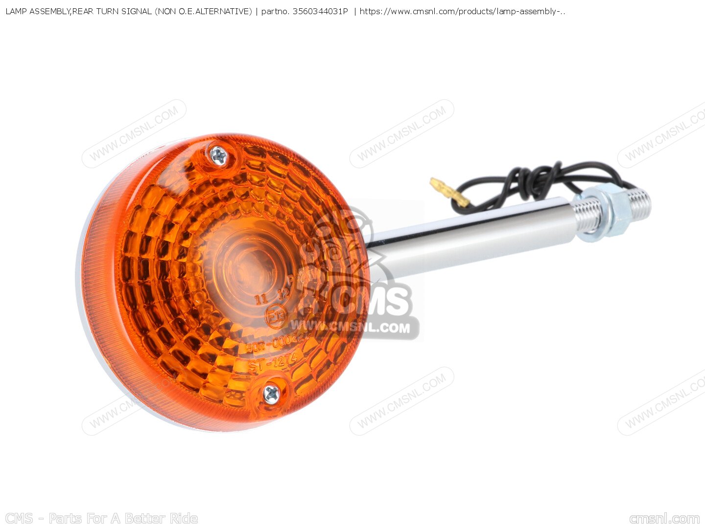 LAMP ASSEMBLY,REAR TURN SIGNAL (NON O.E. ALTERNATIVE) for TS185 1977 (B ...