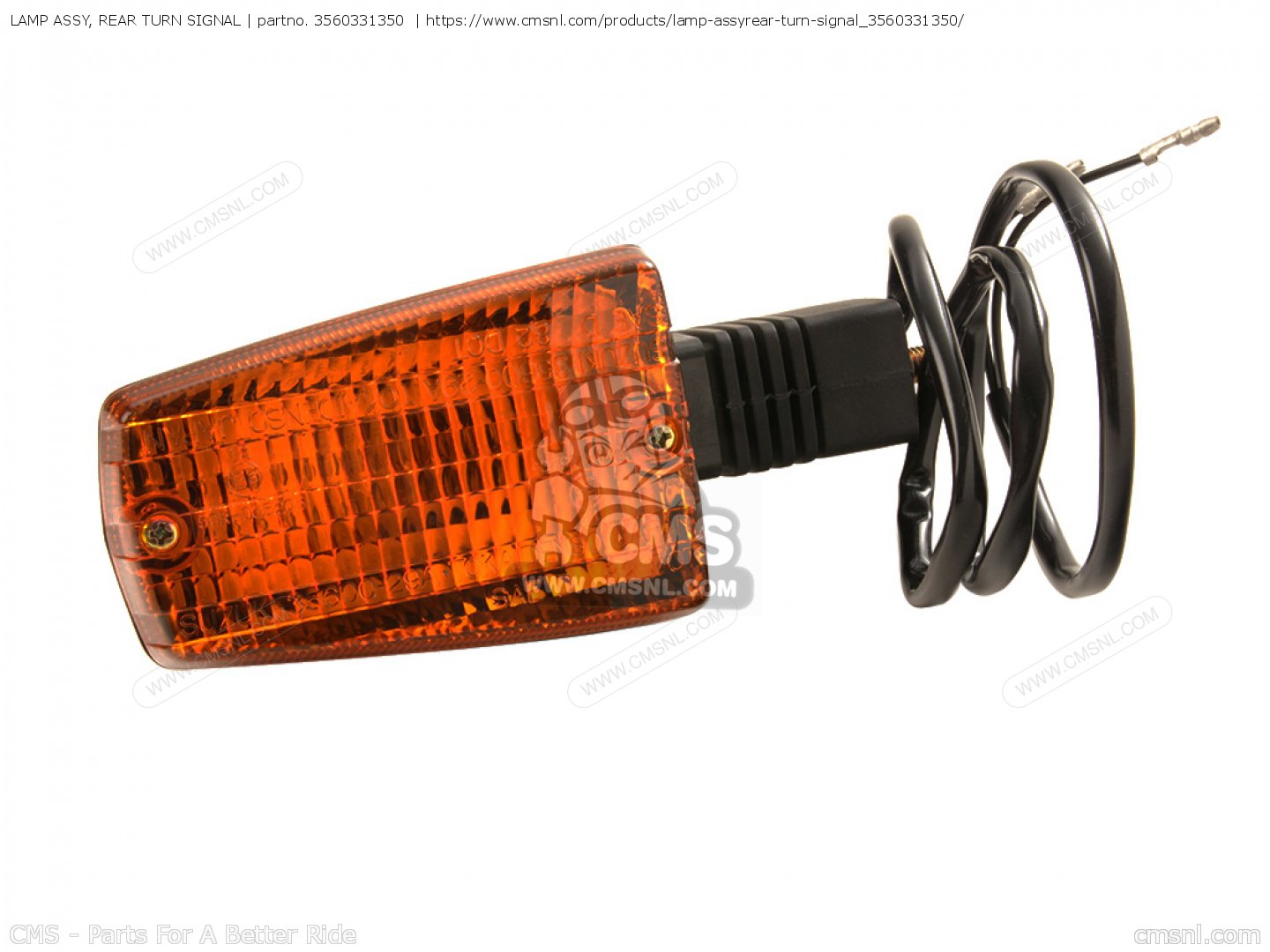 3560331350 : LAMP ASSY, REAR TURN SIGNAL Suzuki - acheter le 35603 ...