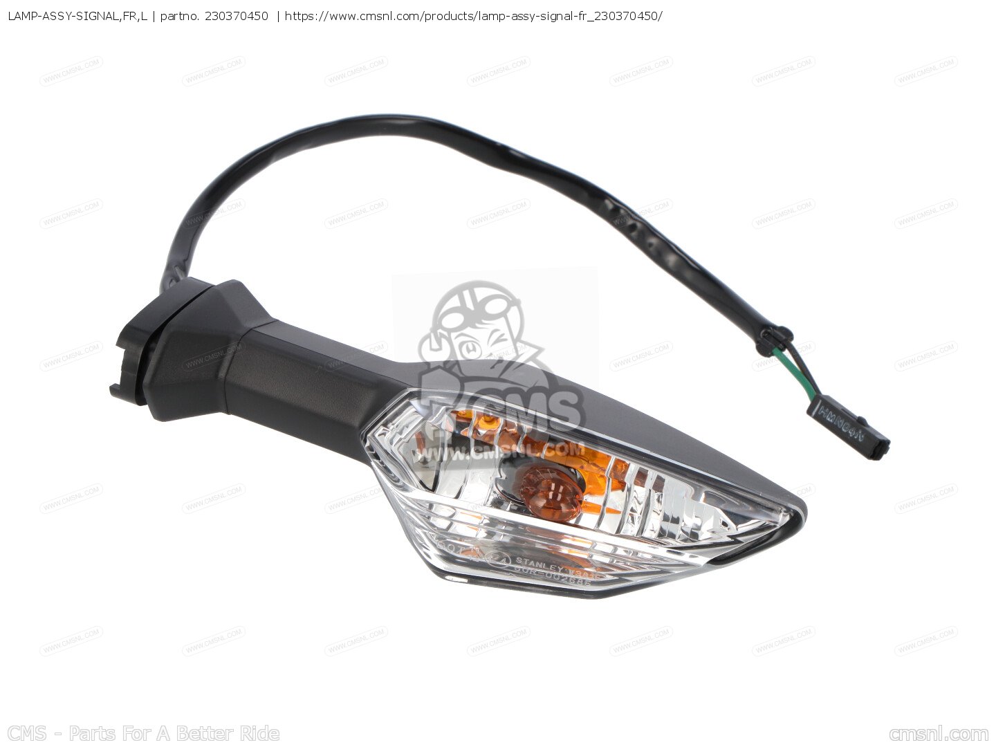230370450: Lamp-assy-signal,fr,l Kawasaki - buy the 23037-0450 at CMSNL