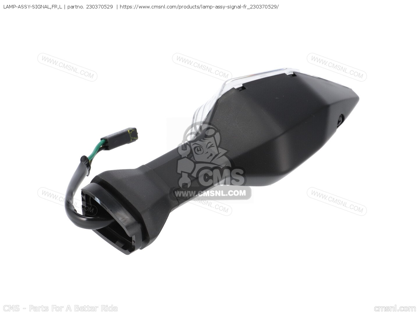 230370529: Lamp-assy-signal,fr,l Kawasaki - buy the 23037-0529 at CMSNL