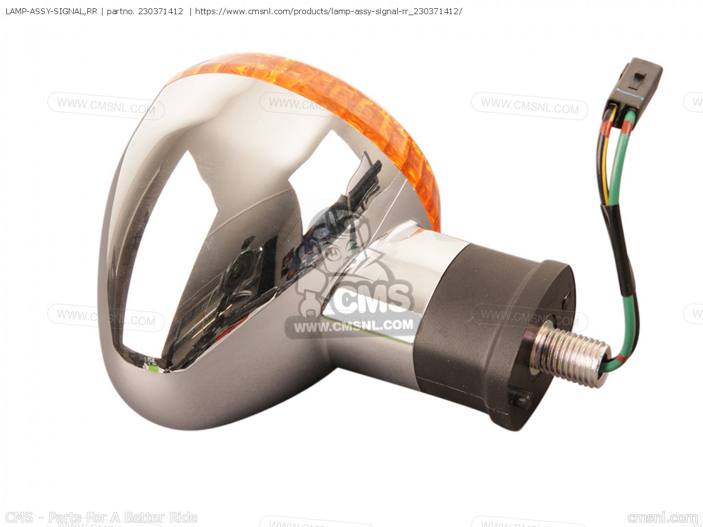 230371412: Lamp-assy-signal,rr Kawasaki - buy the 23037-1412 at CMSNL